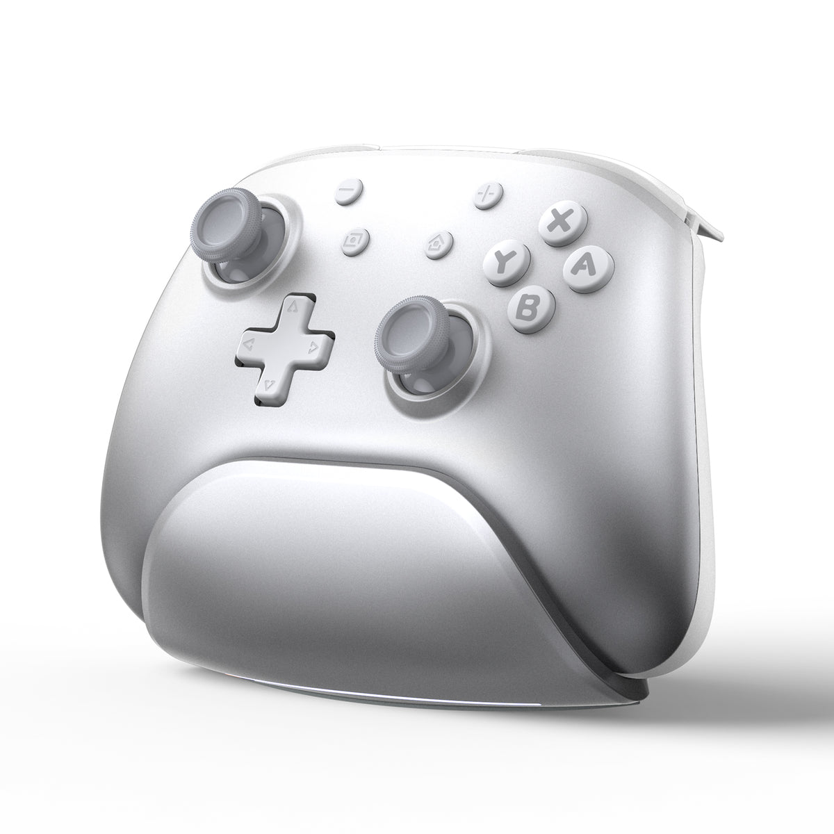 IINE Aether Radiant Silver Wireless Controller with Charging Dock ...
