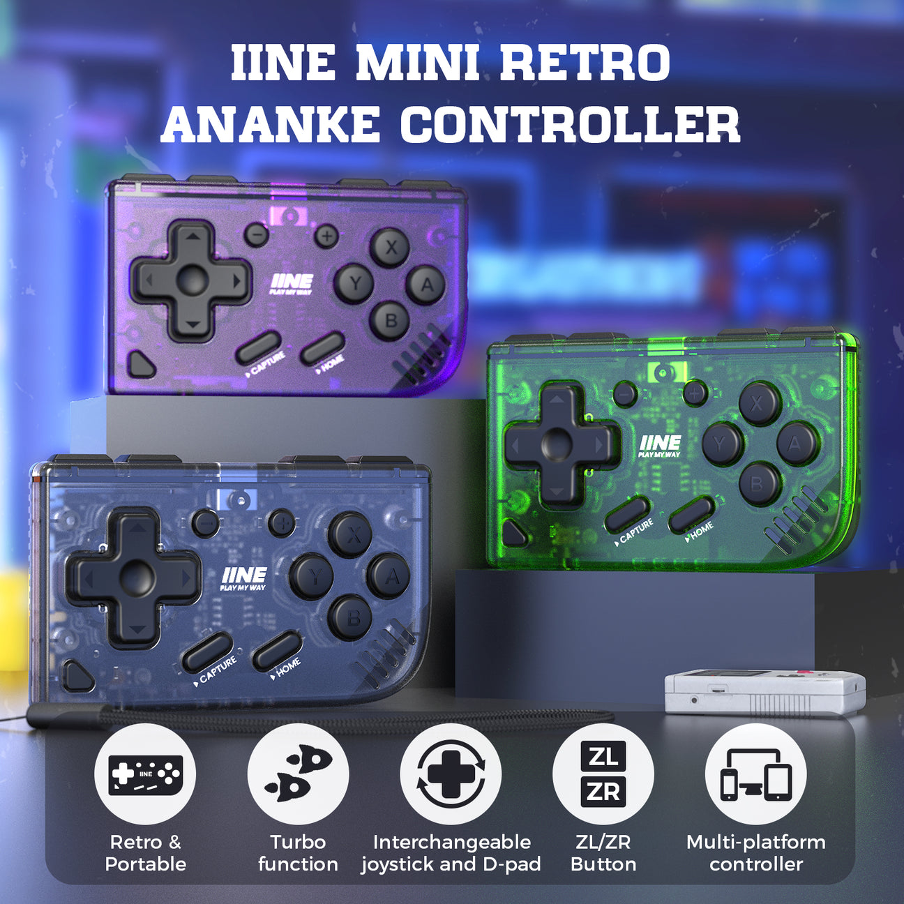 IINE Mini Retro Ananke Controller – IINE Official Store