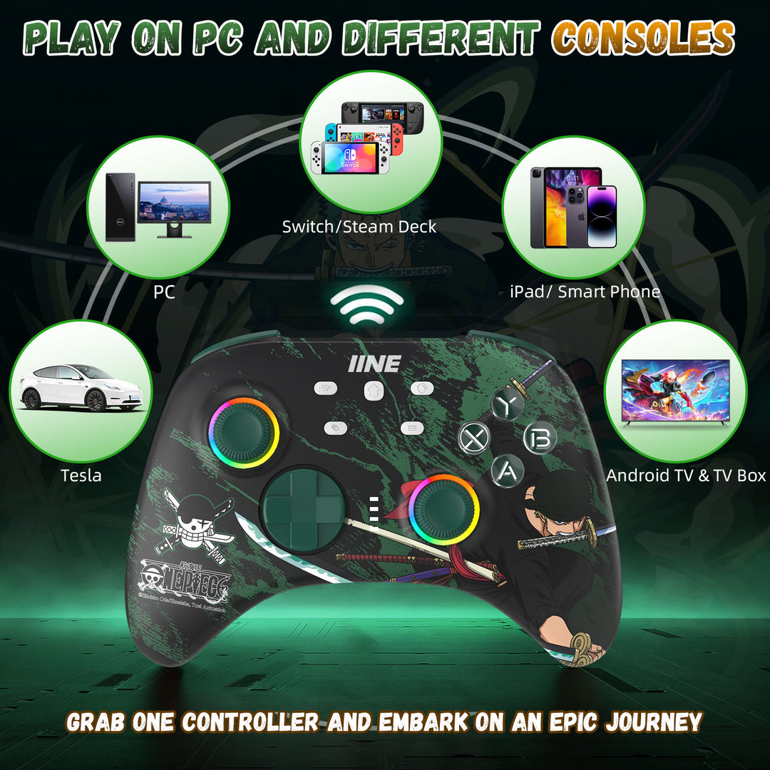 IINE Ares Cartoon Wireless Pro Controller – IINE Official Store