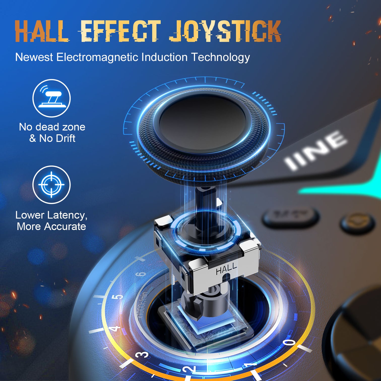 IINE Sirius PC Controller Upgrade Hall Effect – IINE Official Store