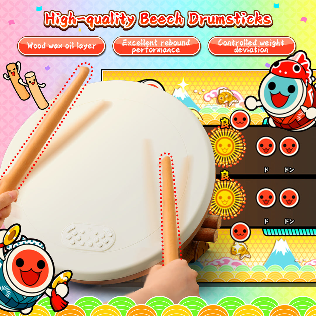 IINE Professional Taiko Drum Controller Pro max Compatible With Ninten ...